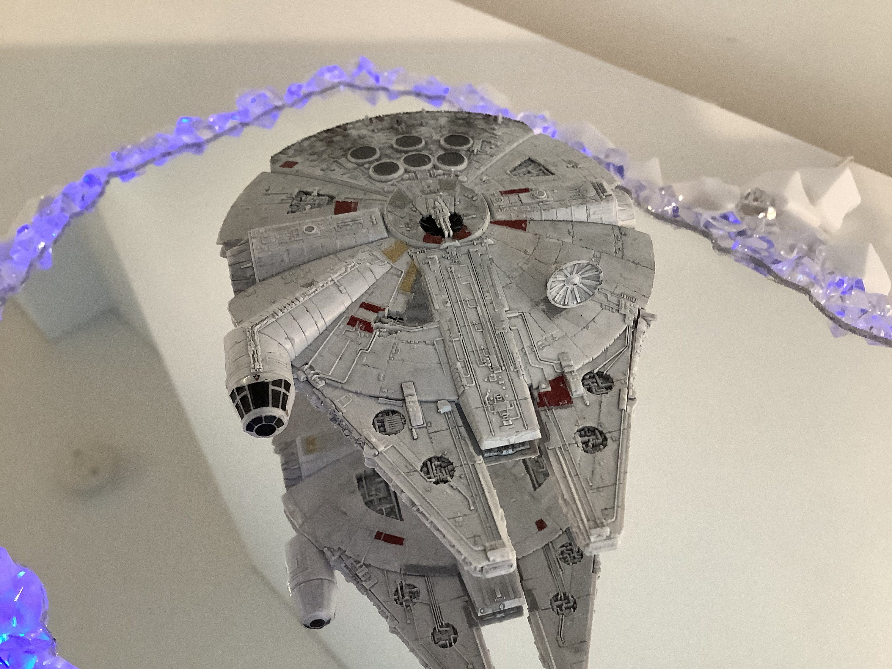 Millennium Falcon Levitating on Crystal Lake - Etsy