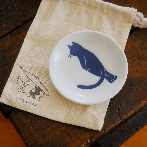 Ceramic Cat Dish - Etsy