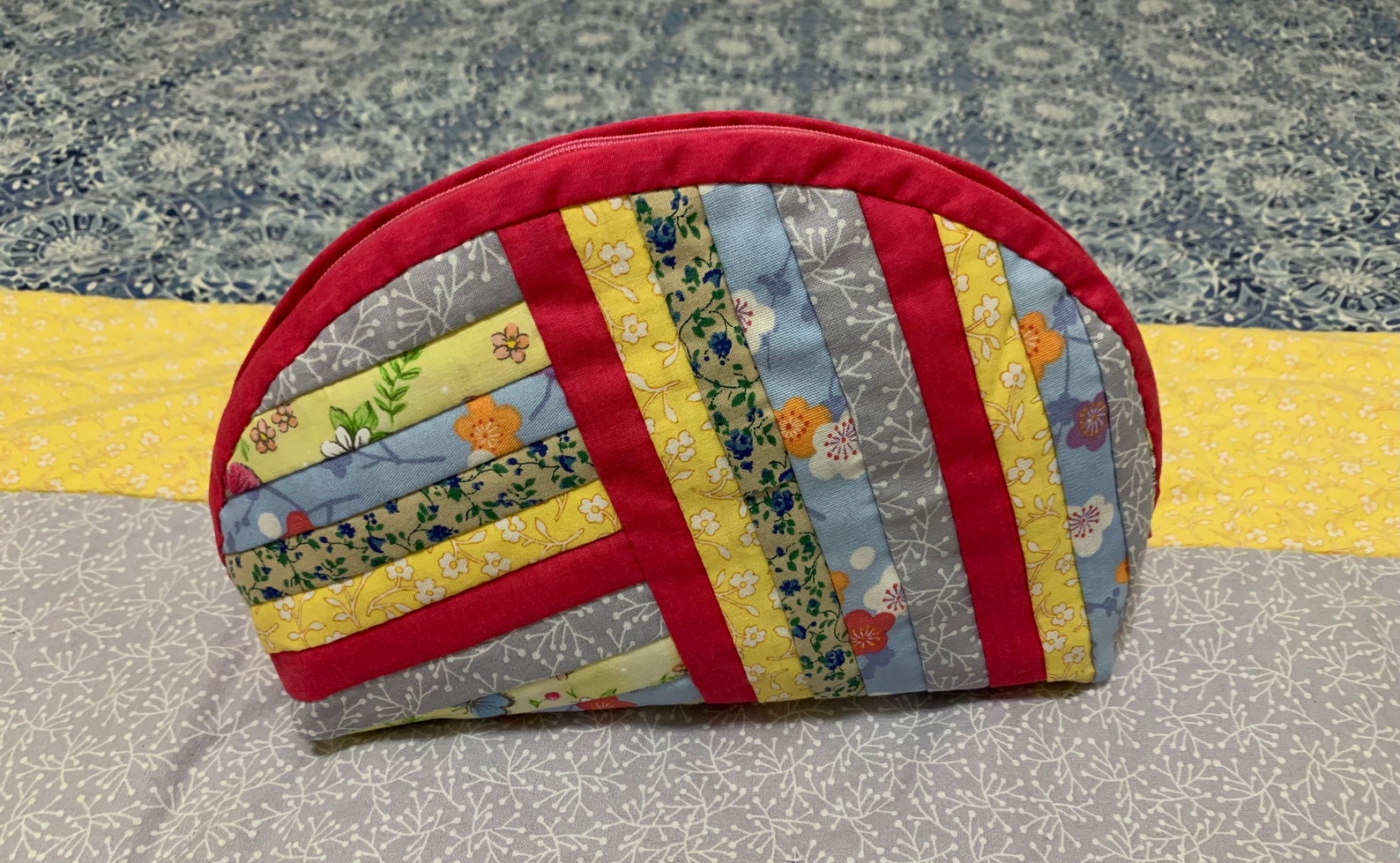 Handmade Quilted Pouch - Etsy
