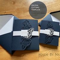 Wedding Invitation Svg - Etsy