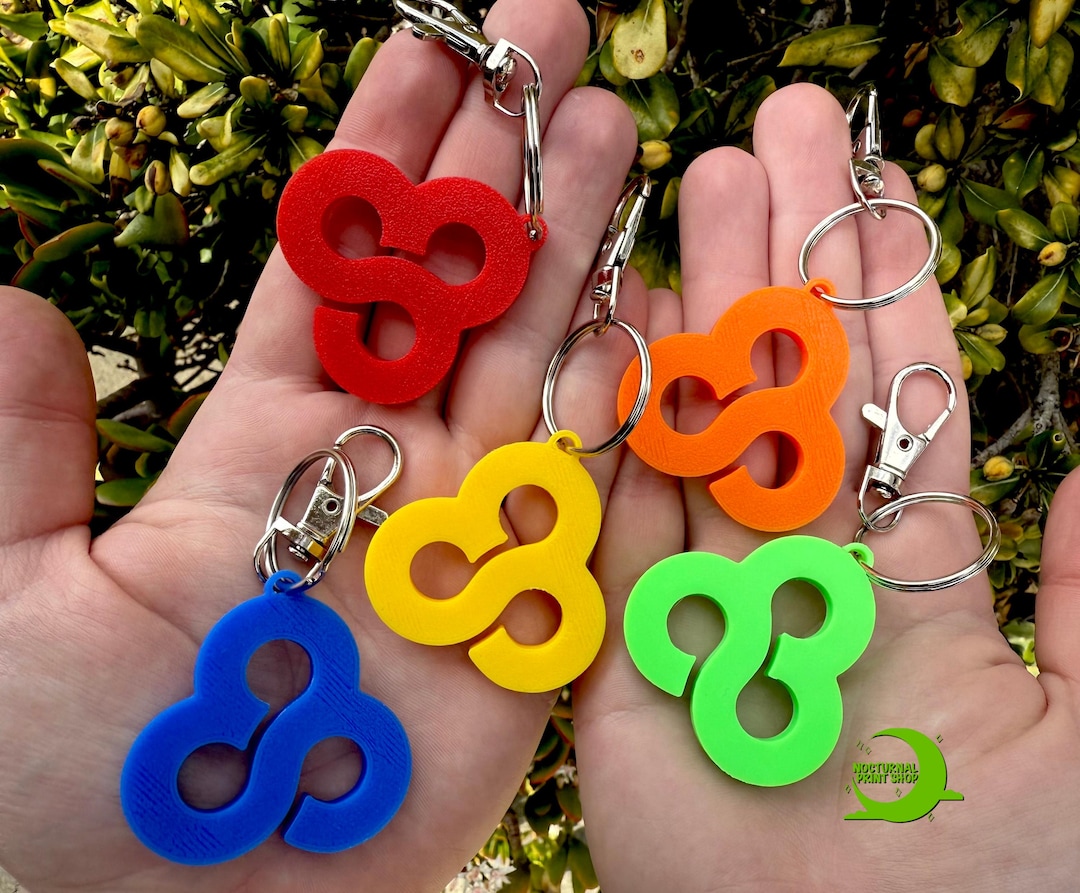 Bonnaroo Logo Inspired Keychain | Backpack Keychain, Rave and Festival ...