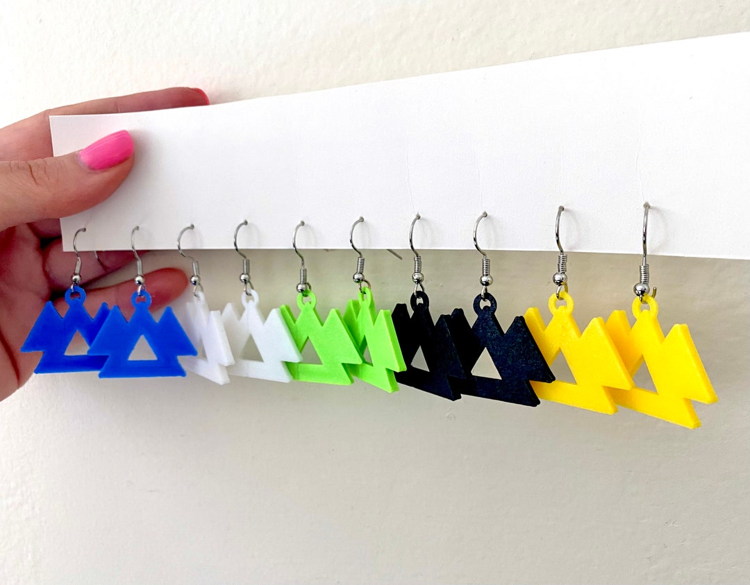 Wakaan Logo Inspired Earrings - Etsy