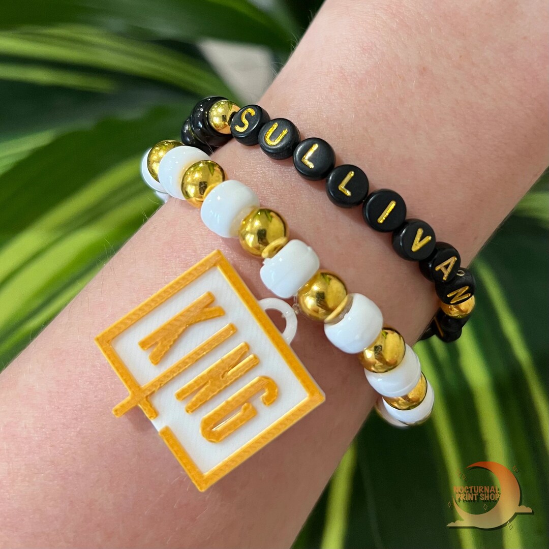 Sullivan King Logo Inspired Kandi Charm Bracelet | Rave Accessory ...