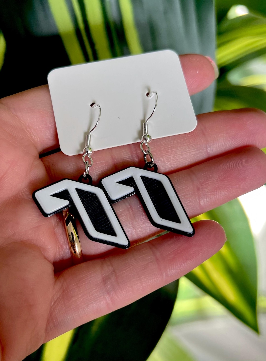 Anjuna Logo Inspired Earrings - Etsy