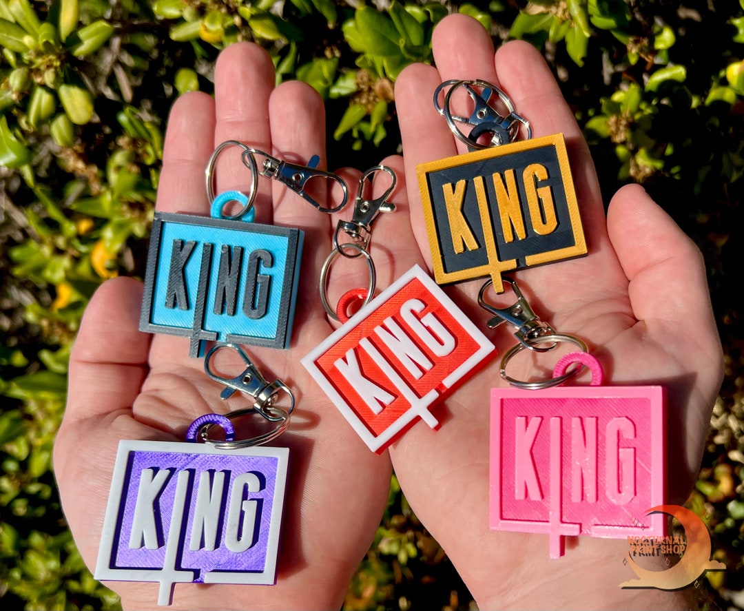 Sullivan King Logo Inspired Keychain | Assorted Colors, Customizations ...