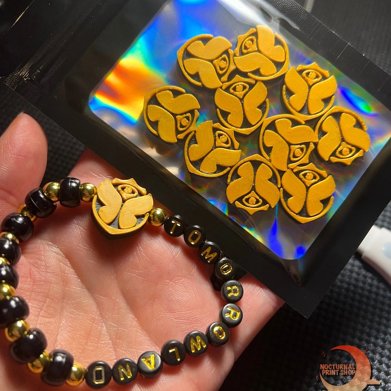 Kandi Bead Charms Keychain - Etsy