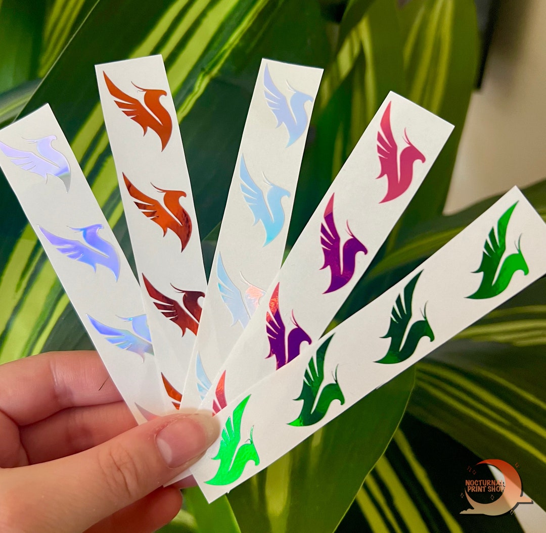 Phoenix Mini Stickers Rave Gift, Face Sticker, Laptop Sticker ...