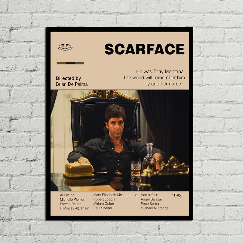 Scarface Poster - Etsy