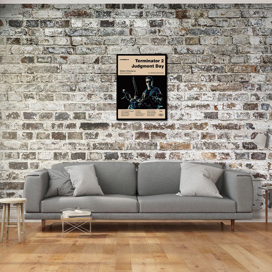 TERMINATOR POSTER Movie Poster Mid Century Modern Poster Minimalist ...