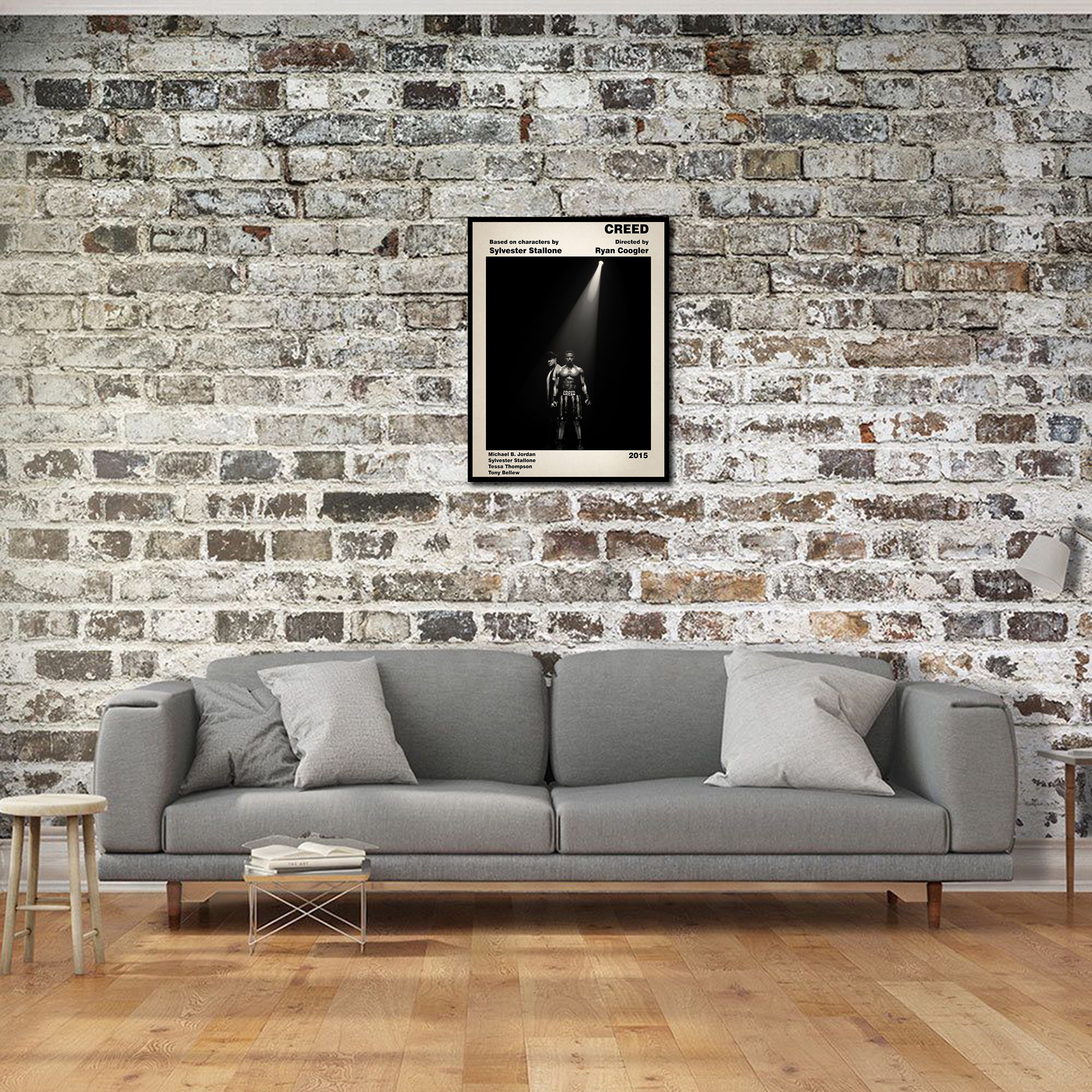 CREED POSTER - Movie Poster - Mid Century Modern Poster - Minimalist ...