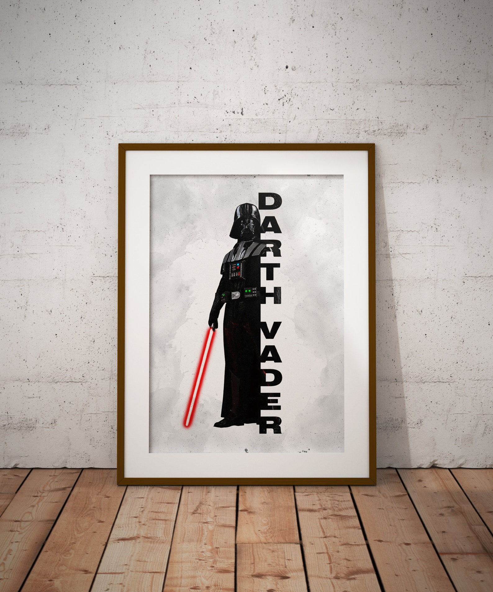 DARTH VADER Darth Vader Poster Star Wars Poster Digital - Etsy