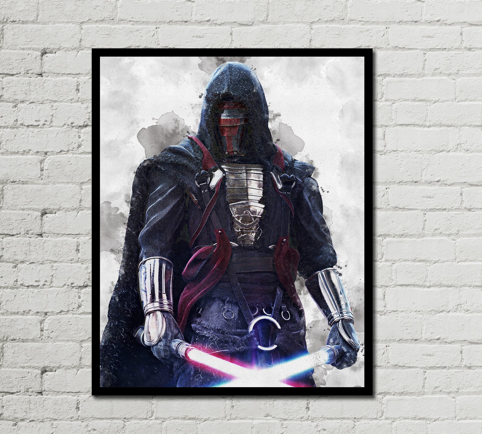 DARTH REVAN POSTER Star Wars Poster Digital Art Printable Art ...