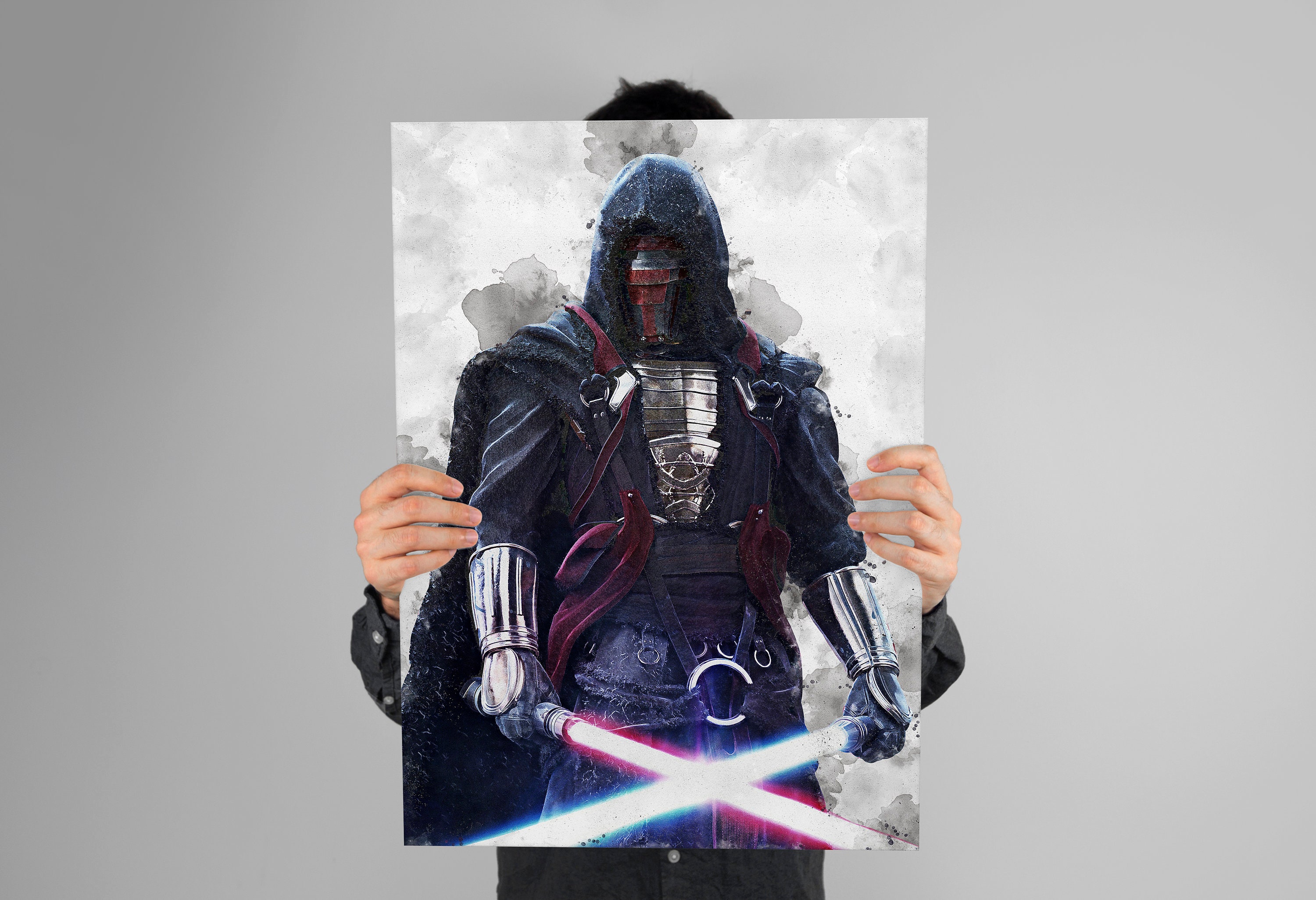 DARTH REVAN POSTER Star Wars Poster Digital Art Printable Art ...