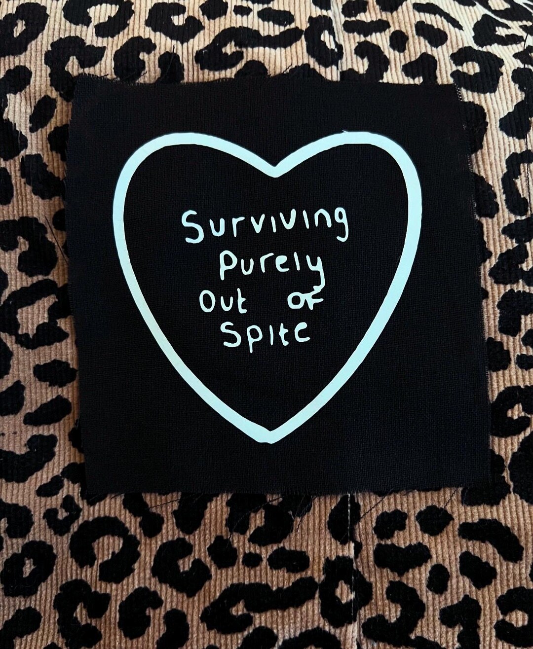 Surviving Purely Out of Spite Vinyl Patch - Etsy
