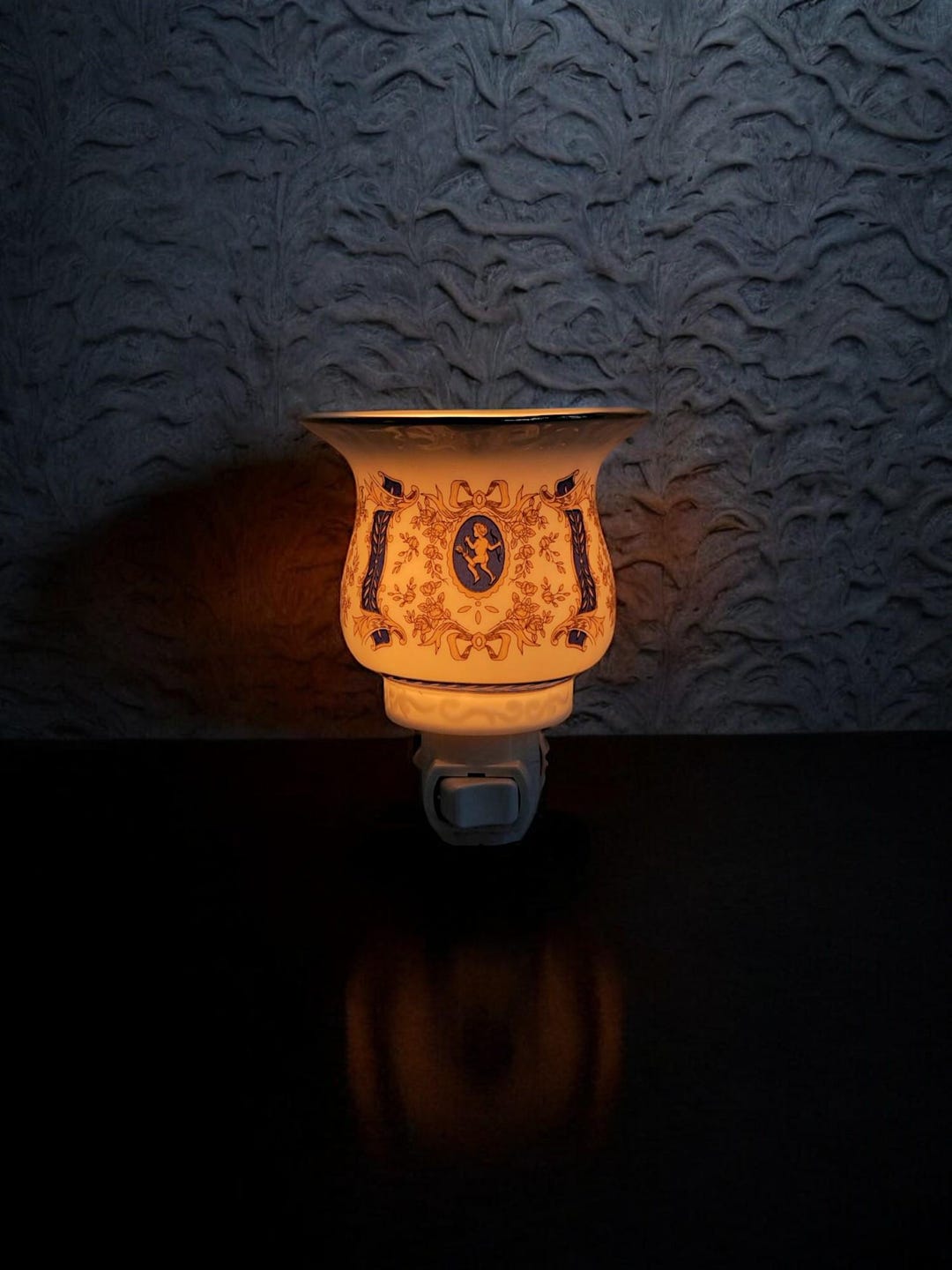 Elegant Porcelain Vintage Plug-in Night Light - Etsy