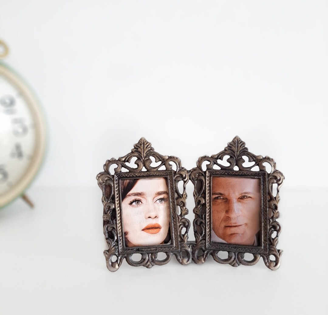 Vintage Double Passport Photo Frame - Etsy