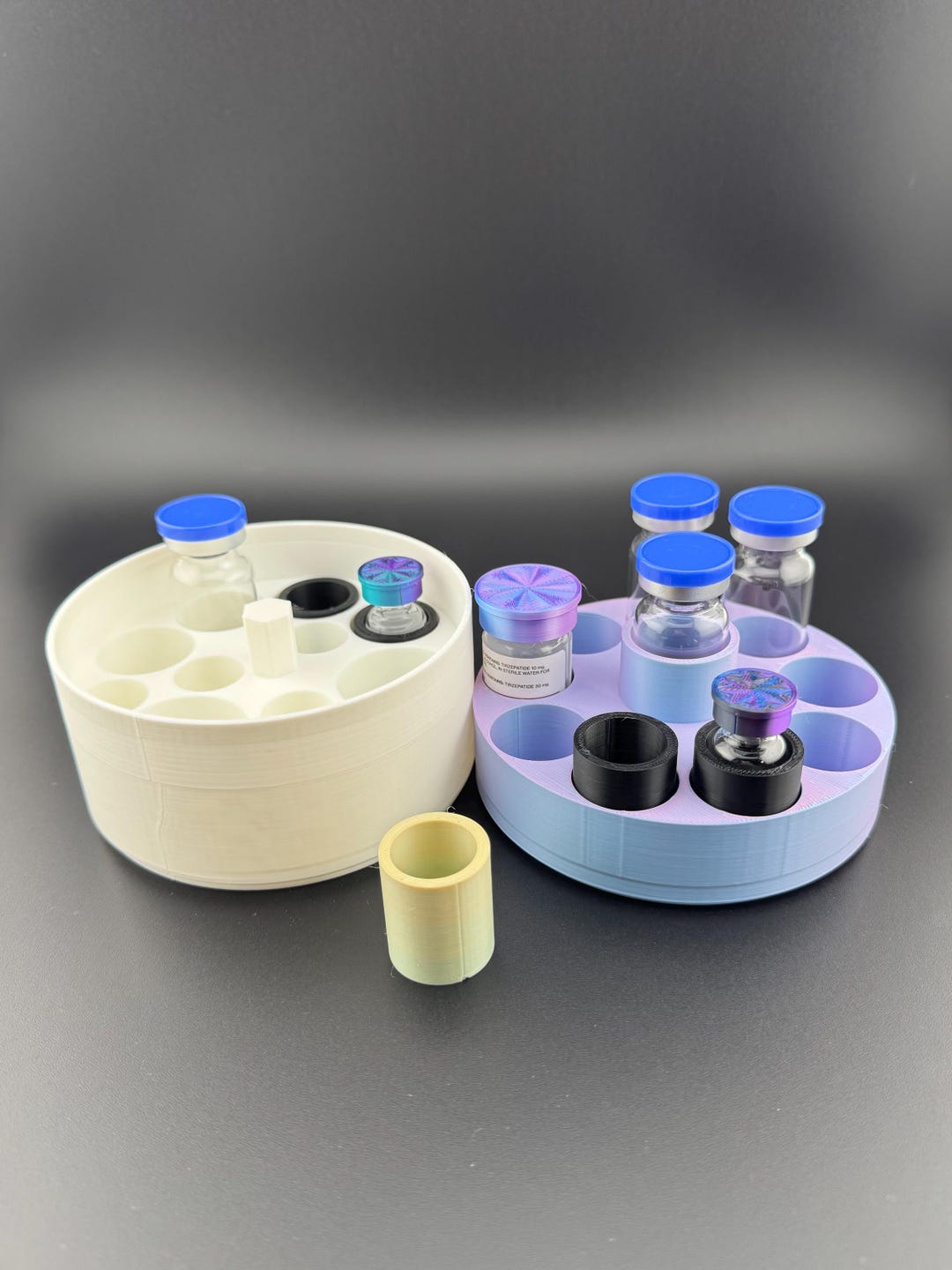 5ml to 3ml Vial Insert Adapter - Turn 5ml Vials Slots to 3ml Vial Slot ...