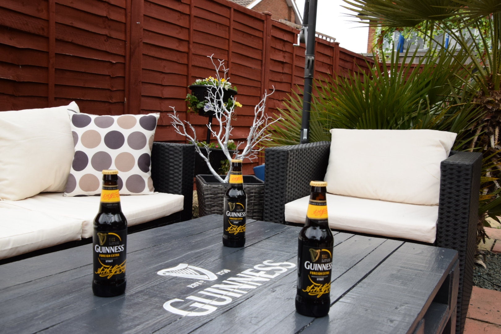 Guinness Pallet Table Garden Furniture Pubs Man Cave - Etsy