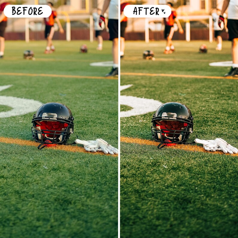 10 FOOTBALL Lightroom Presets – Mobile Desktop – Sports Presets ...
