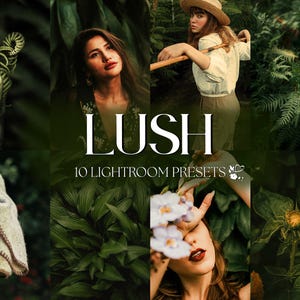 10 LUSH Lightroom Presets – Mobile Desktop – Fairytale Presets, Bright ...