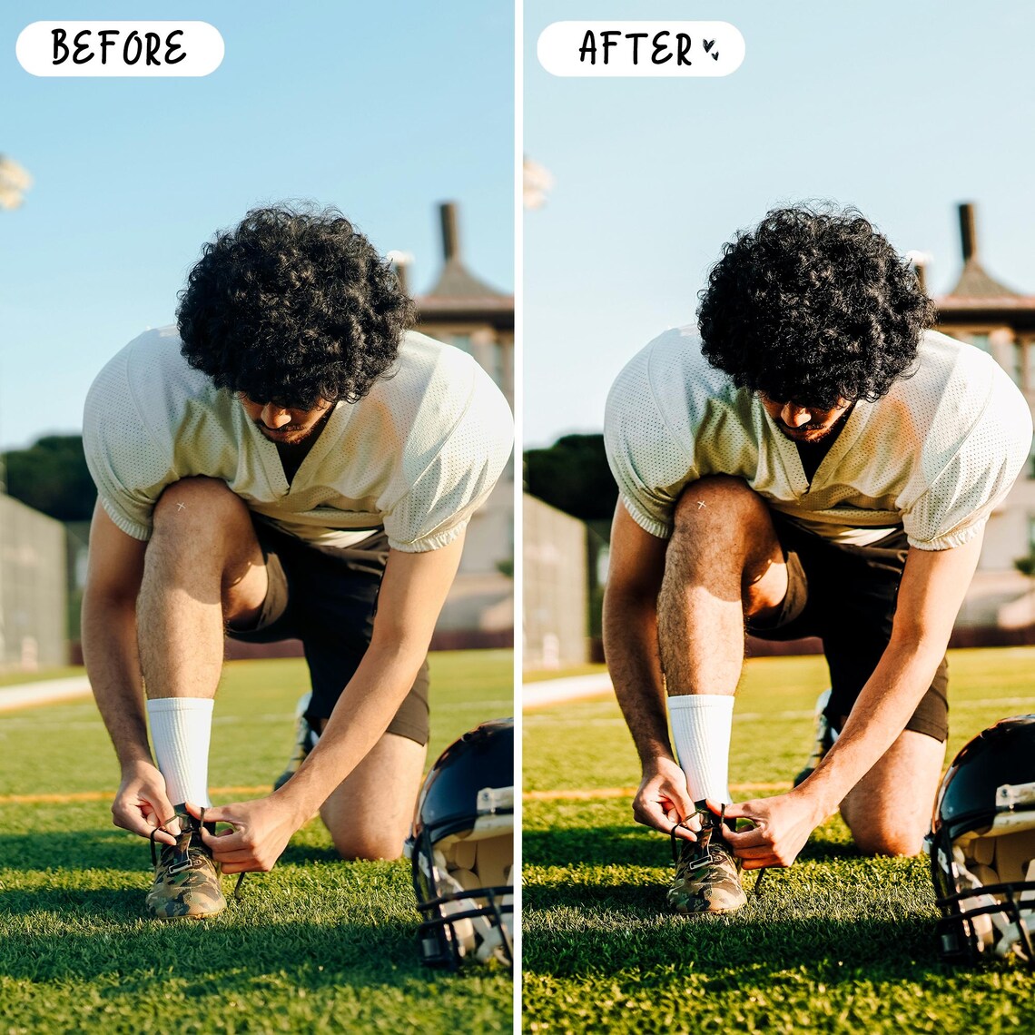 10 FOOTBALL Lightroom Presets – Mobile Desktop – Sports Presets ...