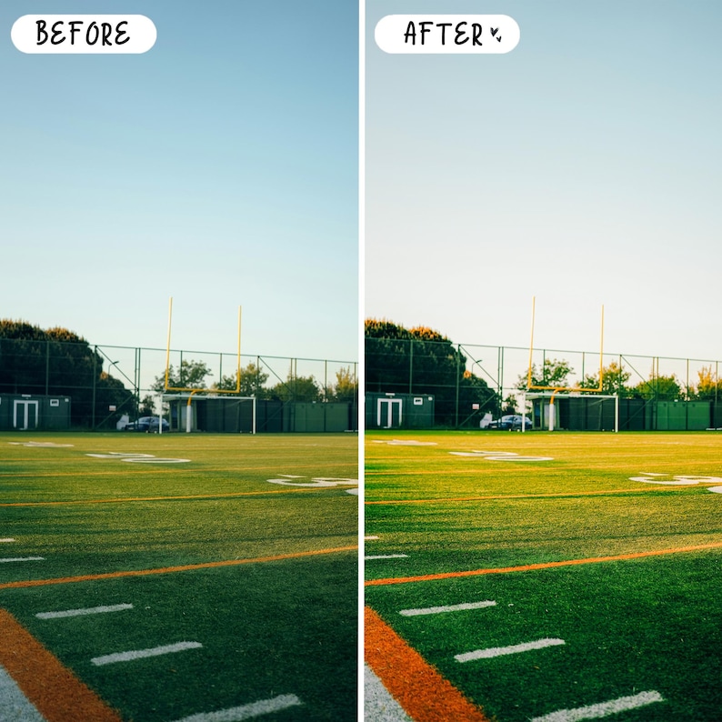 10 FOOTBALL Lightroom Presets – Mobile Desktop – Sports Presets ...