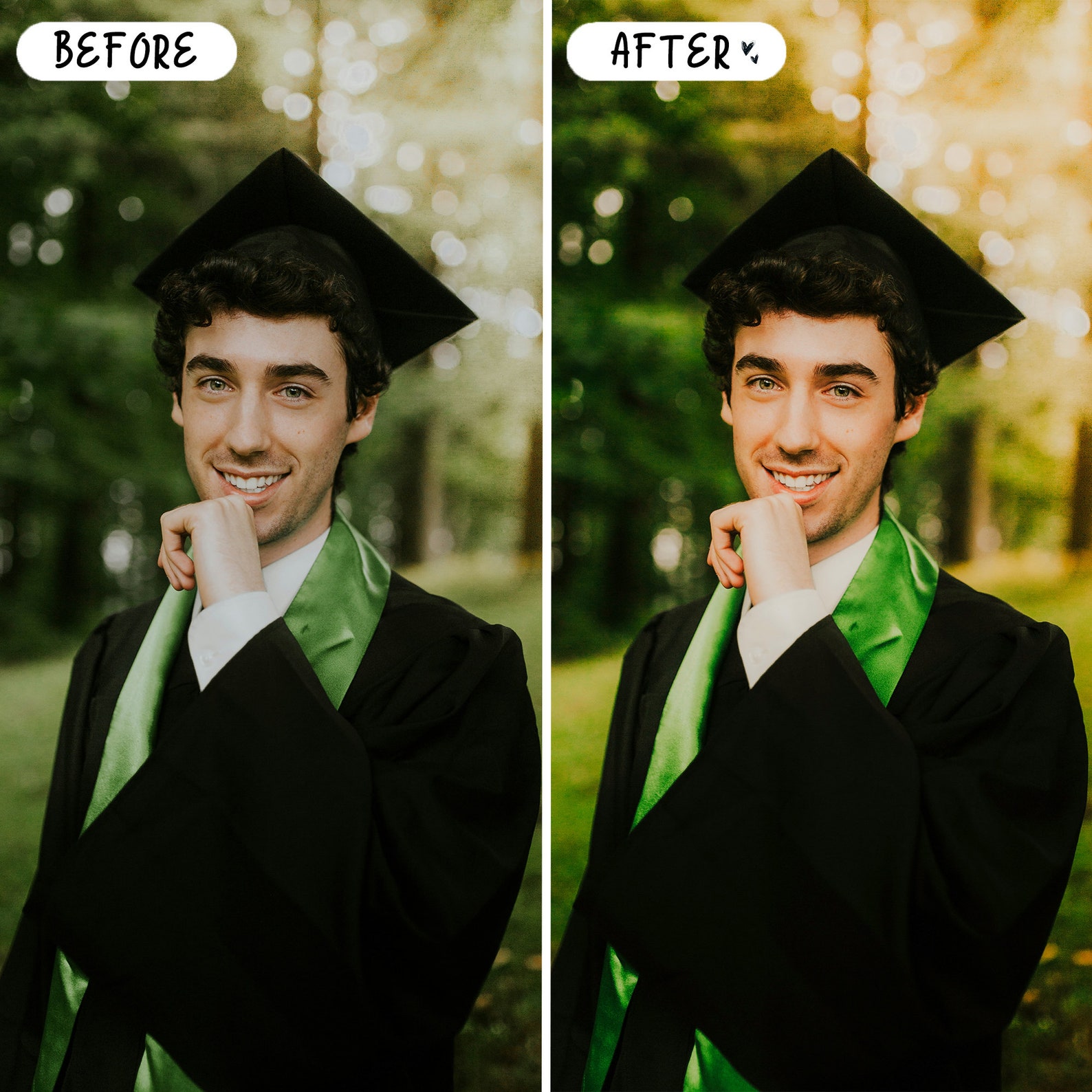 10 GRADUATION Lightroom Presets – Mobile Desktop – Vibrant, Bright ...