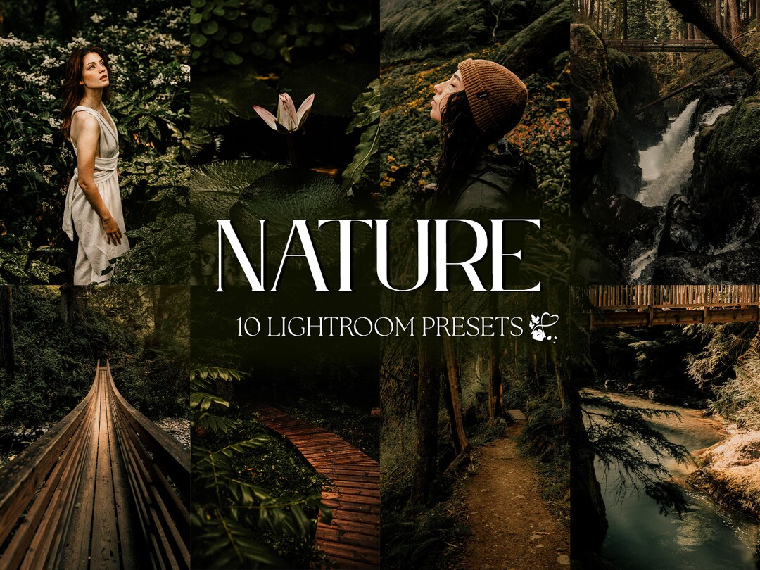 10 NATURE Mobile LIGHTROOM Presets, Natural Presets, Nature Presets ...