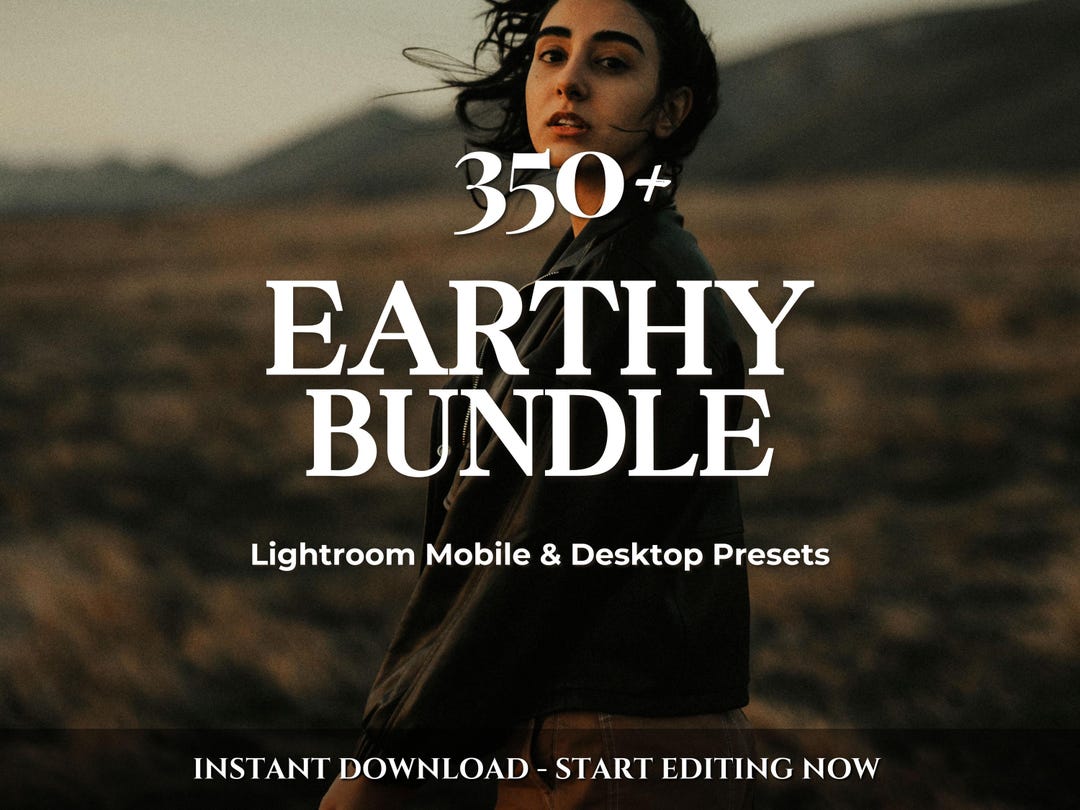 350+ EARTHY PRESETS | Lightroom Preset for Mobile & Desktop | Moody ...