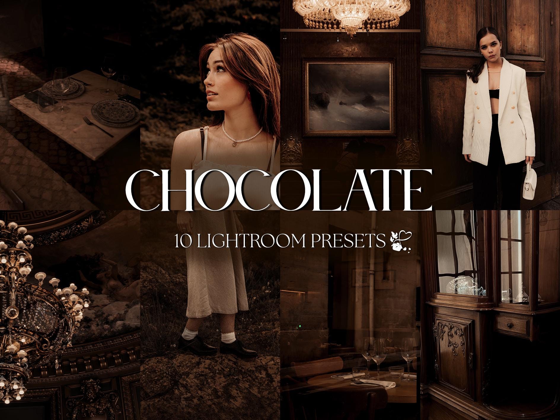 10 CHOCOLATE Lightroom Presets – Mobile & Desktop – Warm Earthy Presets ...