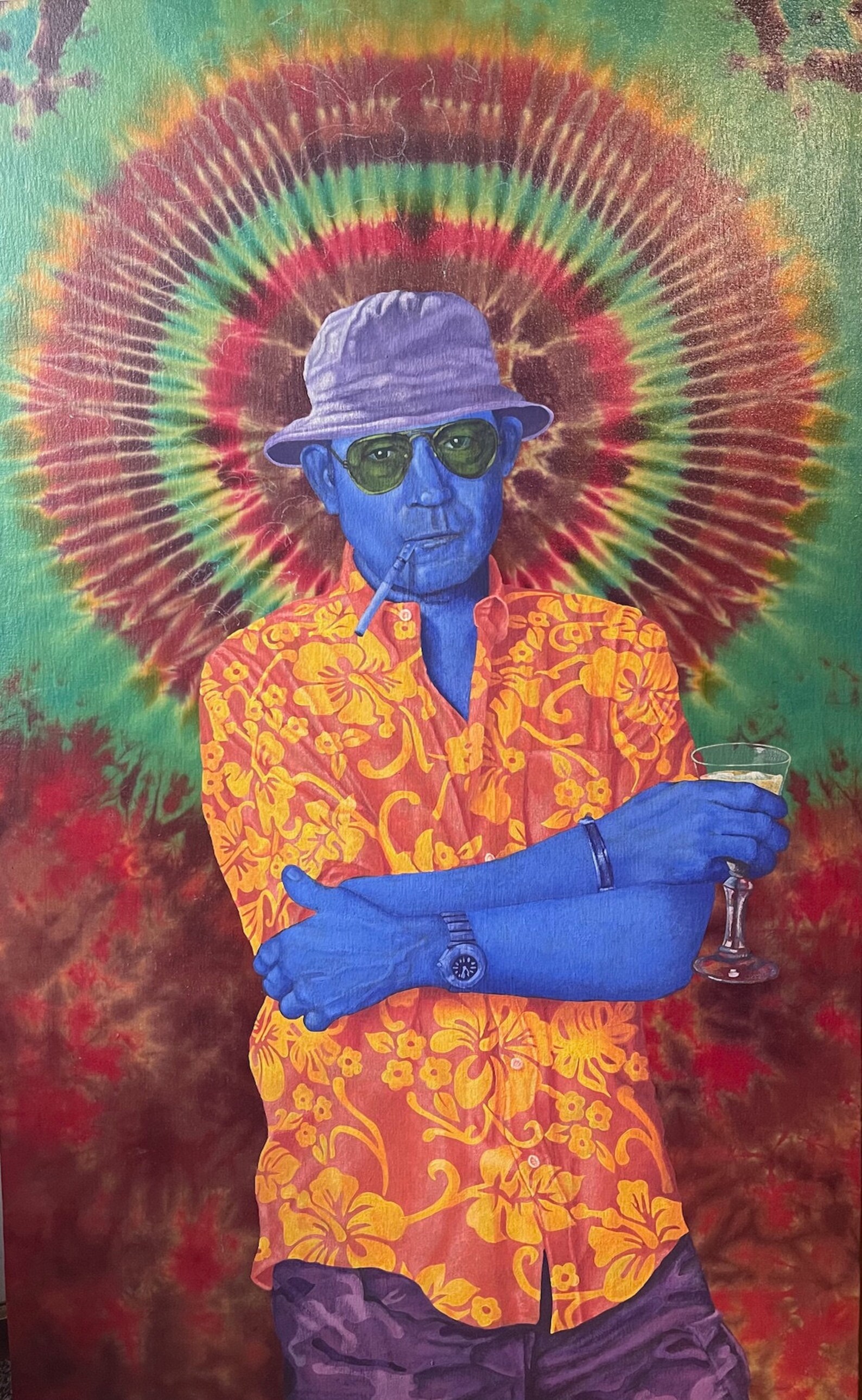 Hunter S. Thompson Poster "when the Going Gets Weird" by Artist Mike ...