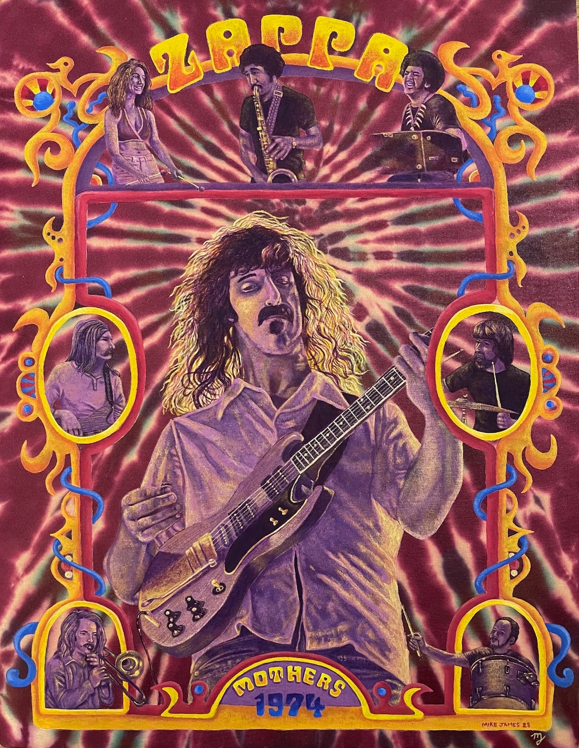 Zappa/mothers 1974 Poster - Etsy