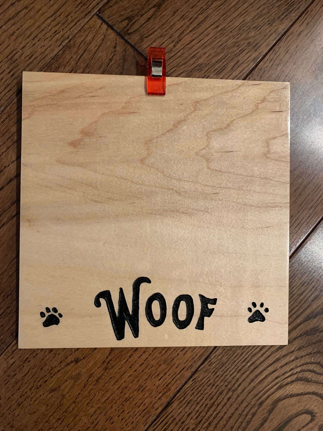 6x6 Hand Carved Wood Signs/picture Holder With Magnets - Etsy