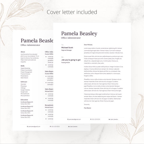 Design & Templates UXUI Design | ATS-friendly | Cover letter included ...