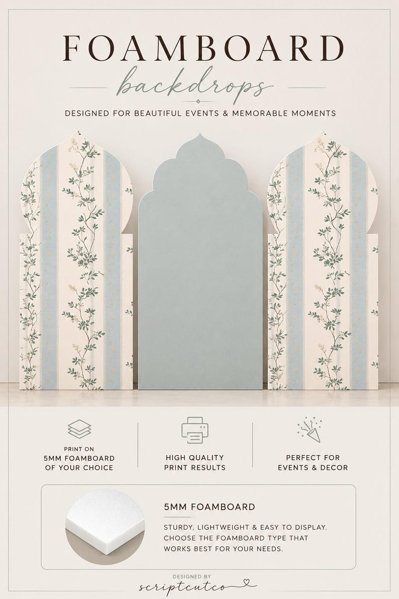 Indian Wedding Stage Backdrop Digital Download | Mughal Arch Floral ...