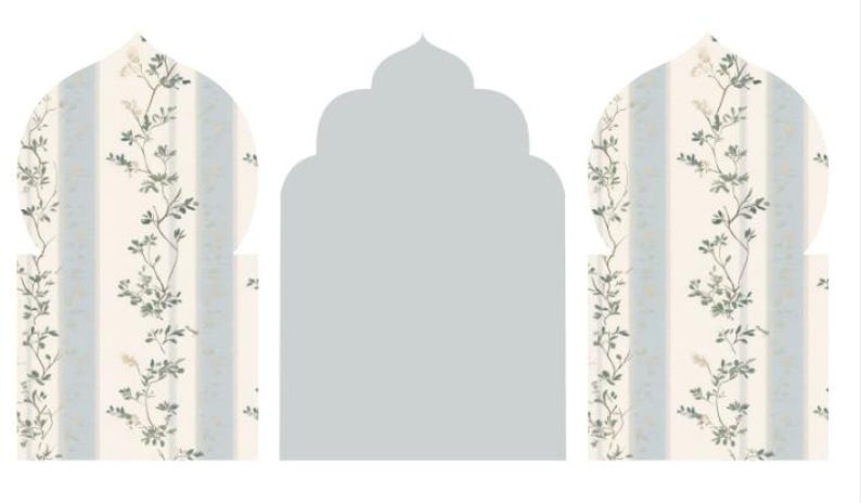 Indian Wedding Stage Backdrop Digital Download | Mughal Arch Floral ...
