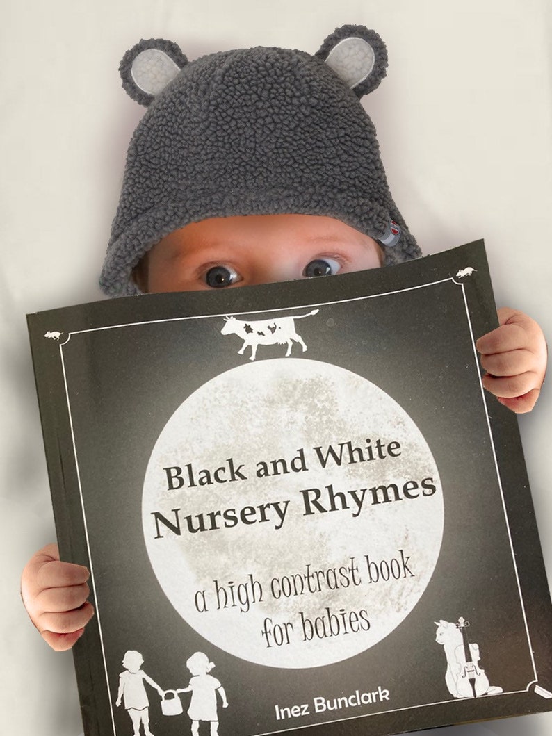 Black and White Nursery Rhymes: a High Contrast Book for Babies - Etsy