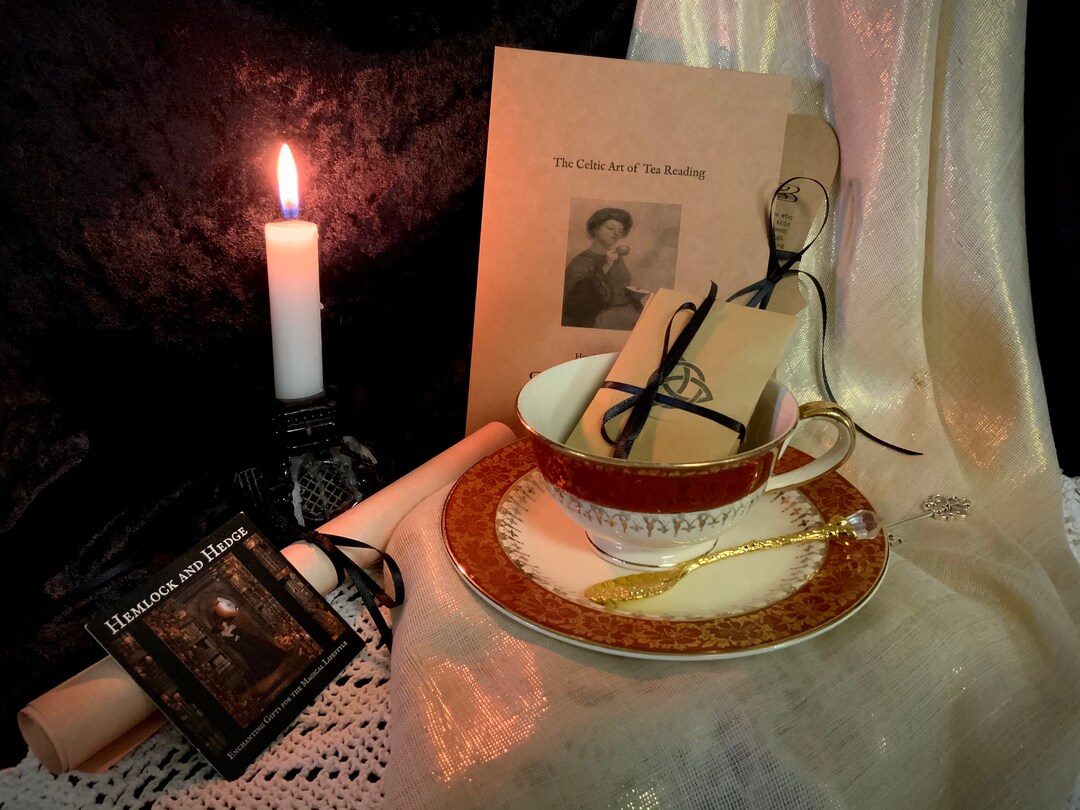Celtic Tea Reading Kit Vintage Divination Fortune Telling - Etsy