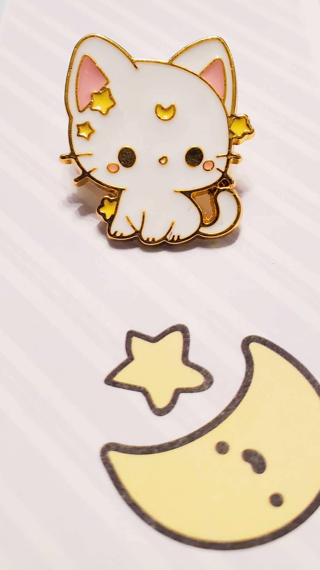 Chibi Moon Cat - Etsy
