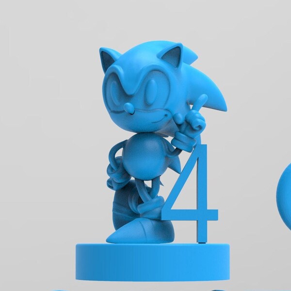 Sonic Numbers - Etsy