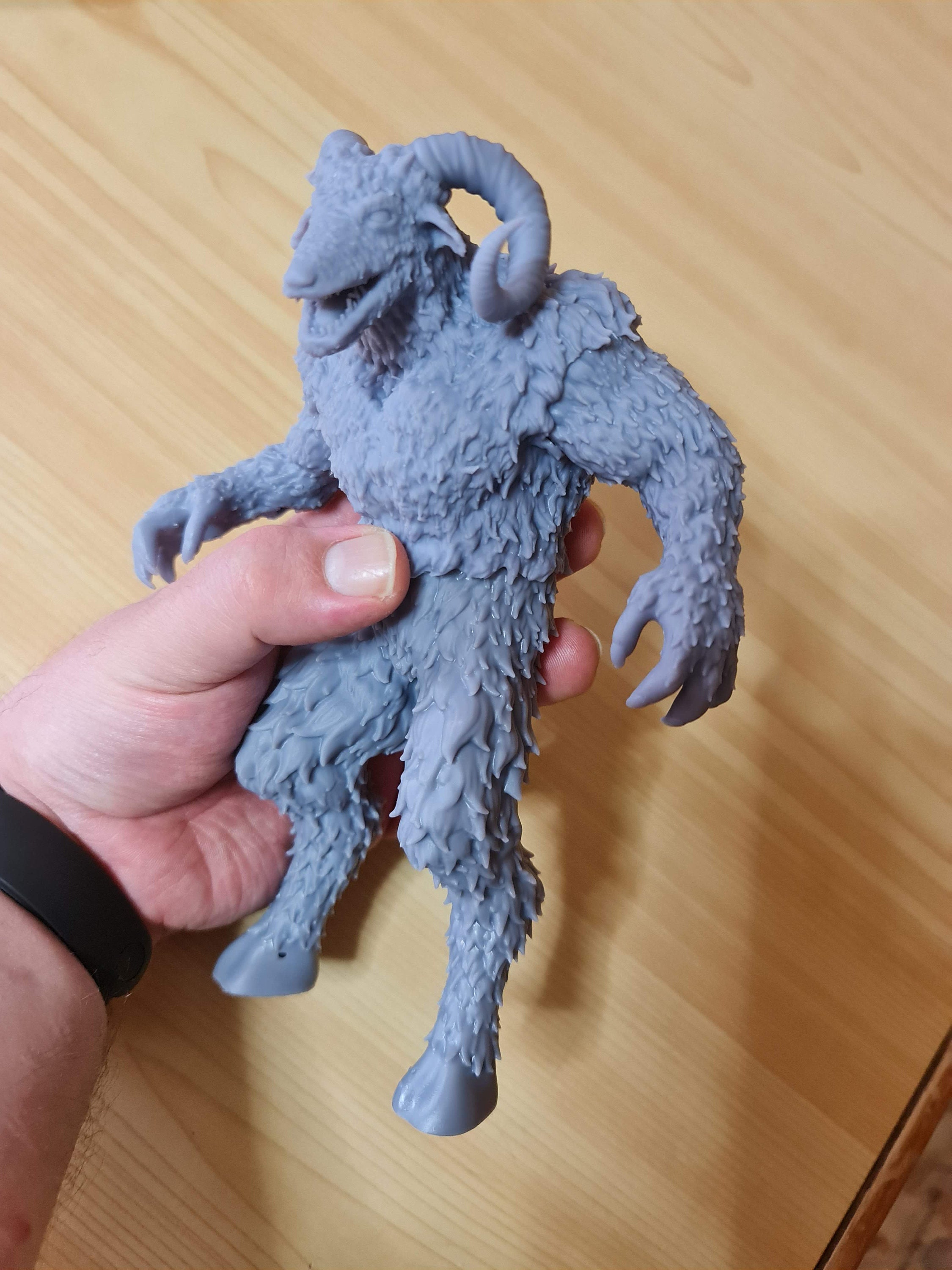 Sheepsquatch 3D Model Print File STL Monster Legend - Etsy