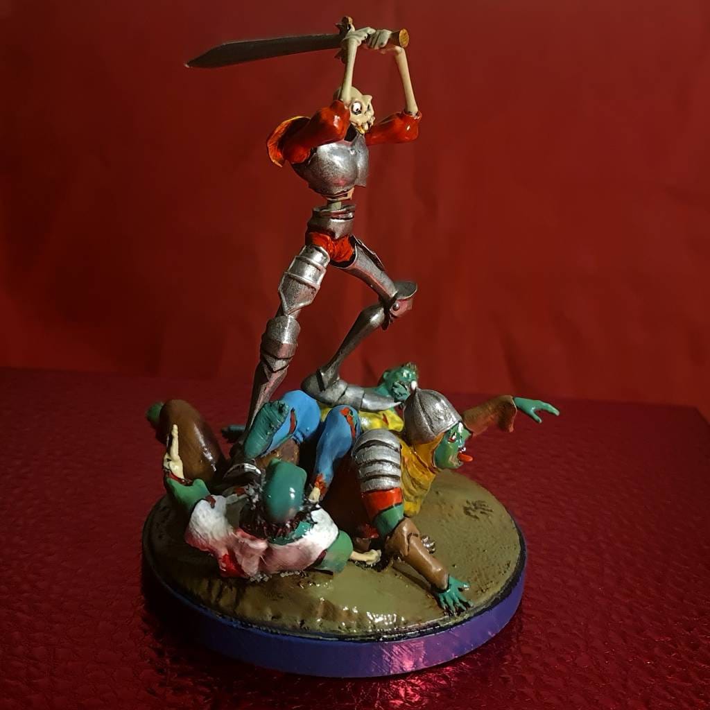 Medievil Sir Daniel Fortesque Statue Action Figure Zombie Kill - Etsy