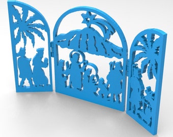 Nativity 3d Stl File - Etsy