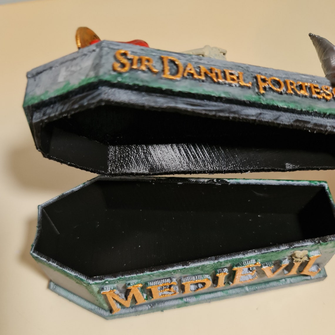 Medievil Sir Daniel Fortesque Box, Holder, Case - Etsy