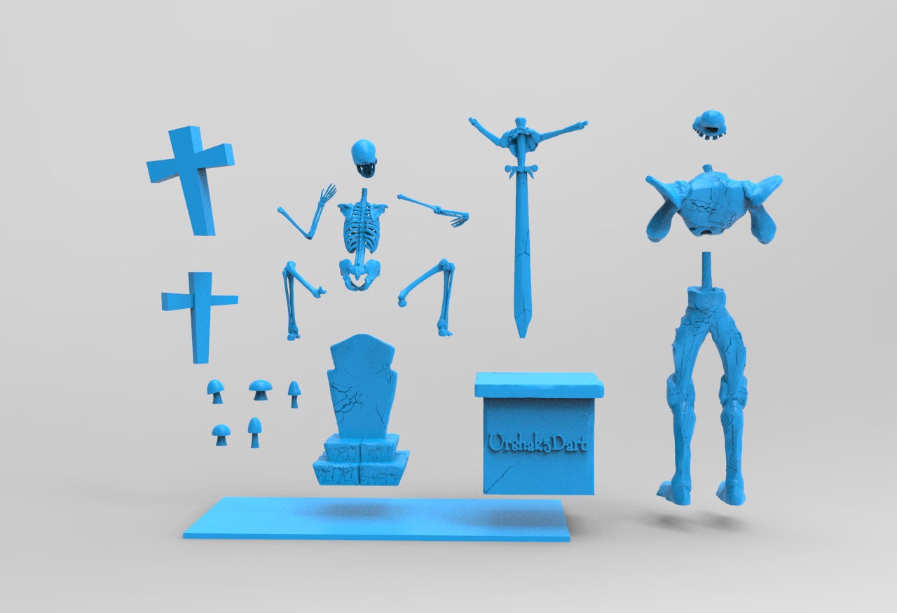 Medieval Title Diorama. Sir Daniel Fortesque Statue & Grave Start New ...