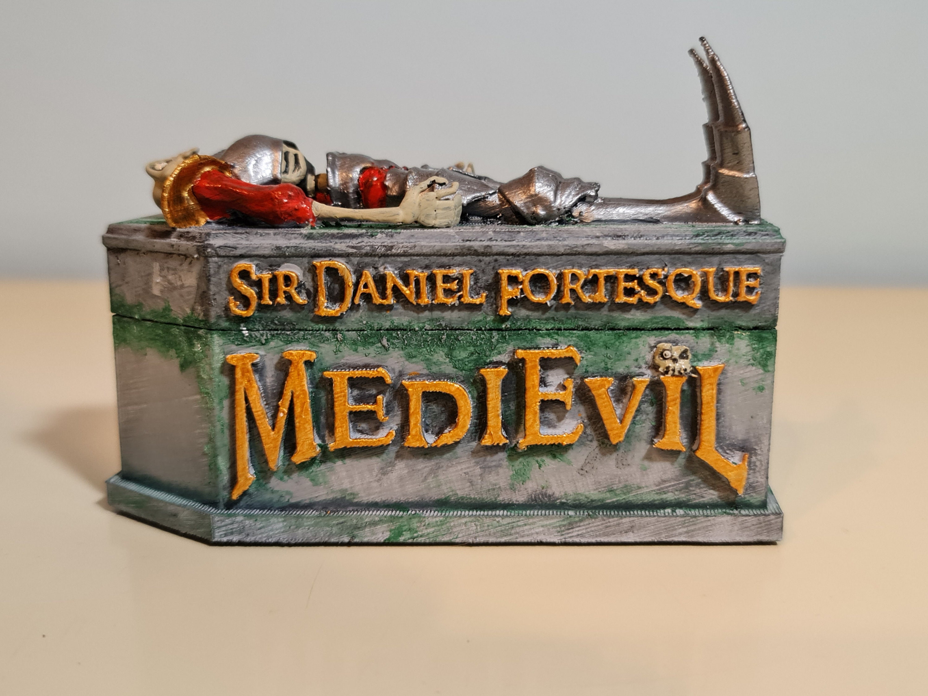 Medievil Sir Daniel Fortesque Box, Holder, Case - Etsy