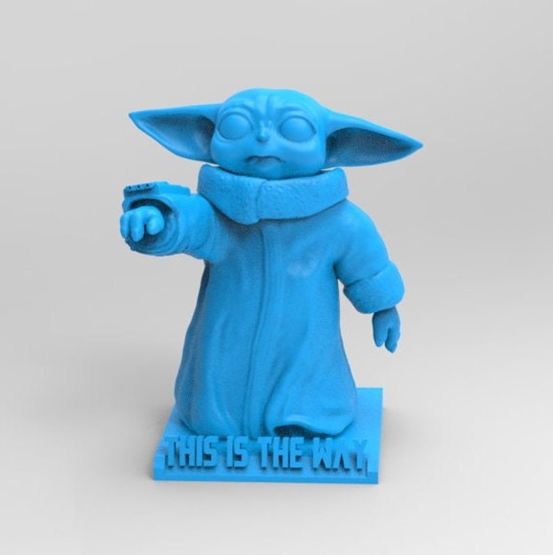 Baby Yoda Grogu Darts STL 3D Print - Etsy