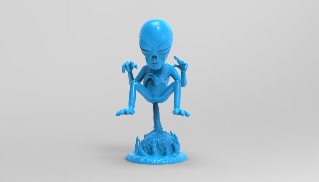 Baby Alien 3D Model STL 3d Printing - Etsy