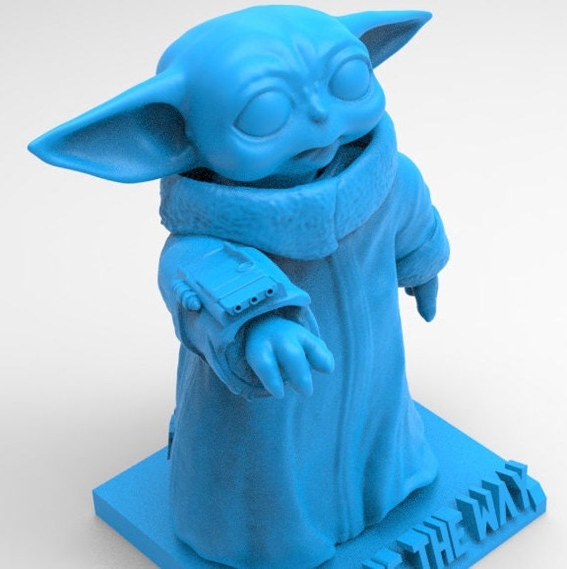 Baby Yoda Grogu Darts STL 3D Print - Etsy