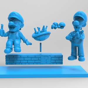Super Mario Bros (stl File) - Etsy